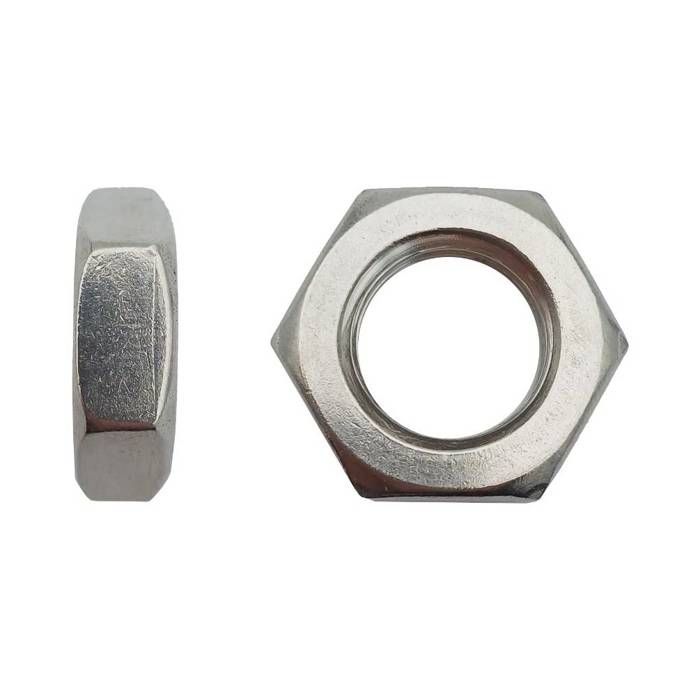 100 Ecrous Hexagonaux Bas M14 mm - DIN 439 - Inox A2 - D-Work ...