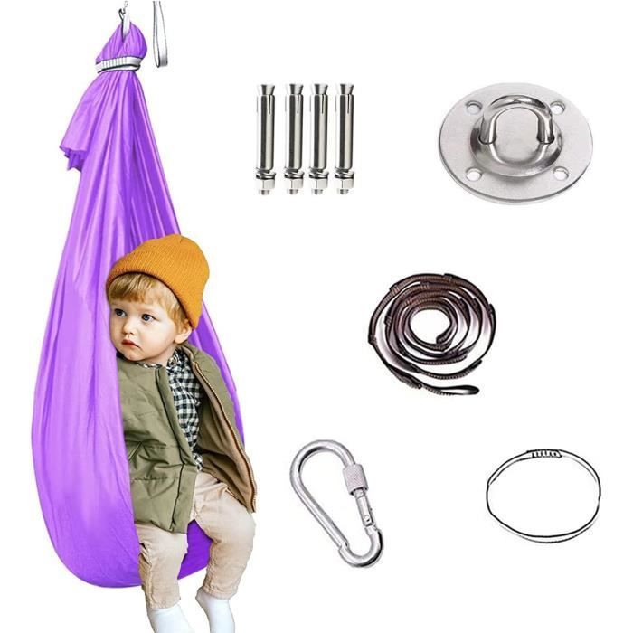 Hamac Balançoire Thérapeutique pour Enfant Hamacs Sensorielle de ...
