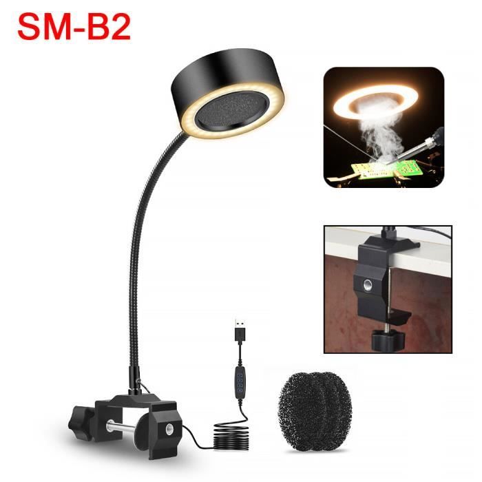 Poste a souder,pince de Table pour soudage USB,ventilateur d'extraction ...