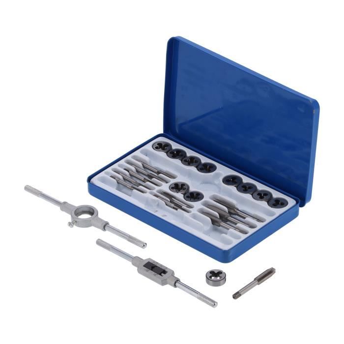 EJ.life jeu de matrices Kit de matrice de taraudage outil de réparation de filetage en acier ...