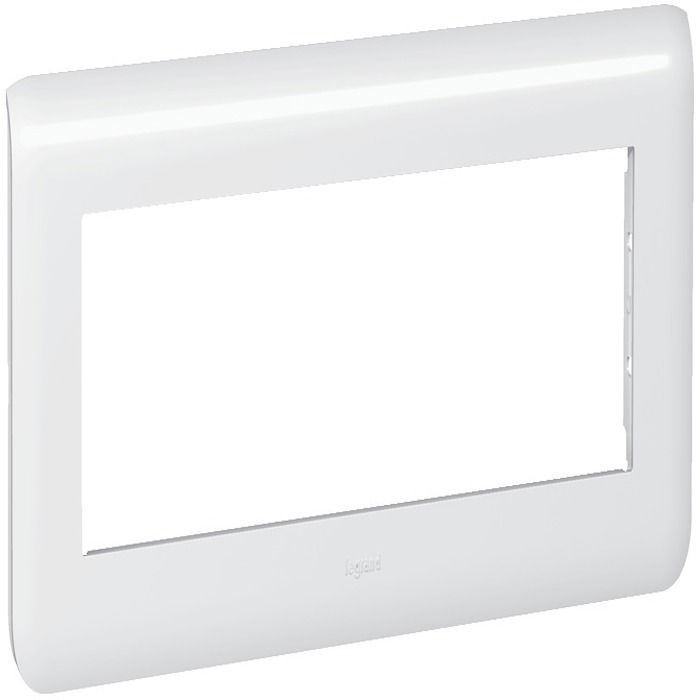 Plaque de finition Blanc horizontale MOSAIC 8 modules - LEGRAND - 78818 ...