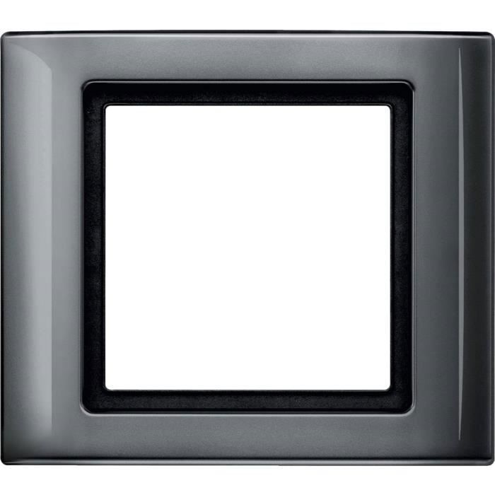 Interrupteur va-et-vient Merten 400114 Aquadesign anthracite ...