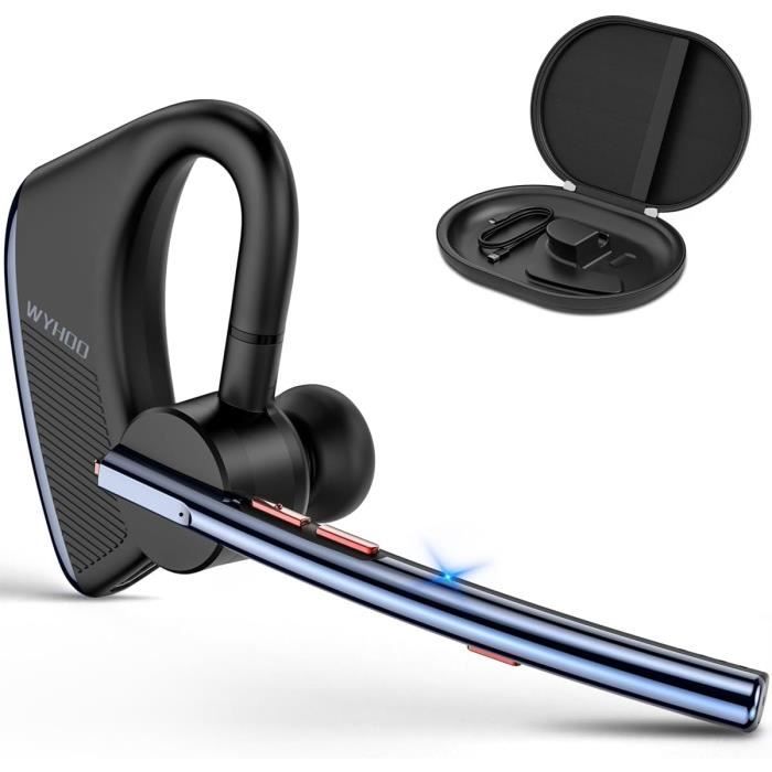 Oreillette Bluetooth Sans Fil Avec Dual Mic V5.2 Cvc 8.0 Casque Sans ...