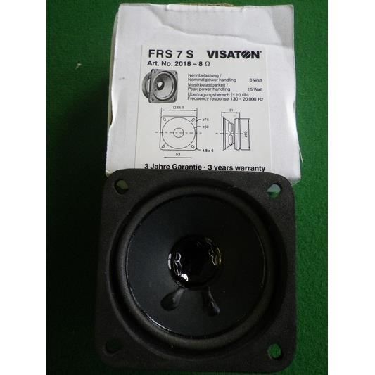 VISATON SPEAKER FRS 7 S 8 OHM - Cdiscount TV Son Photo