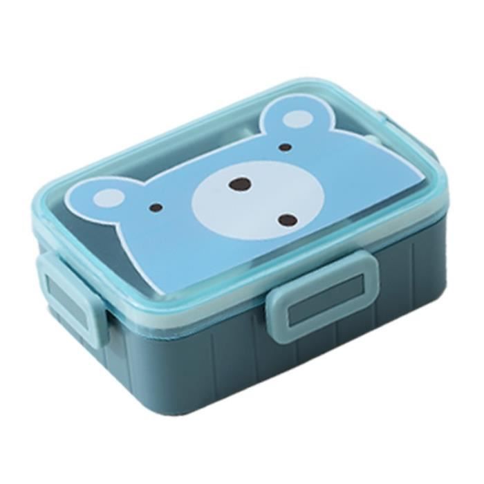 LUNCH BOX,600ml cartoon bear--Boîte à déjeuner Portable pour enfants, ours de dessin animé ...