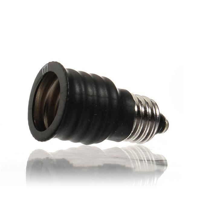 Douille Convertisseur d'adaptateur E12 à E14 Base Socket LED Bulbs Di09119 - Cdiscount Bricolage