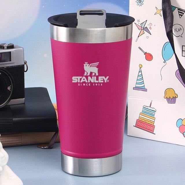 GOURDE BIDON,Violet-502ml (17oz)--Tasses thermiques de 500ml pour café ...
