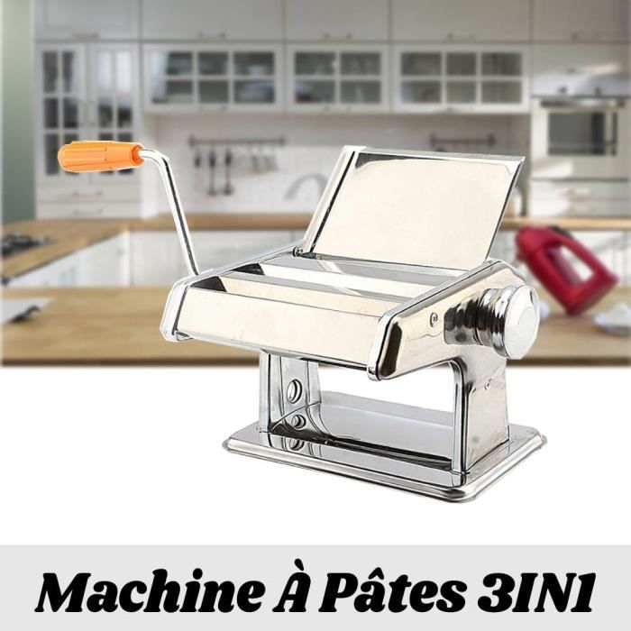 Machine à Pâtes Manuelle en Acier Inoxydable Faite Maison Avec ...