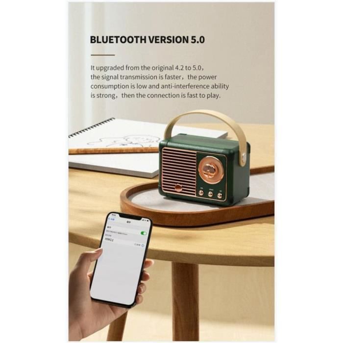 Enceinte Mini Lecteur De Musique De Voyage Portable Stéréo Avec Haut ...