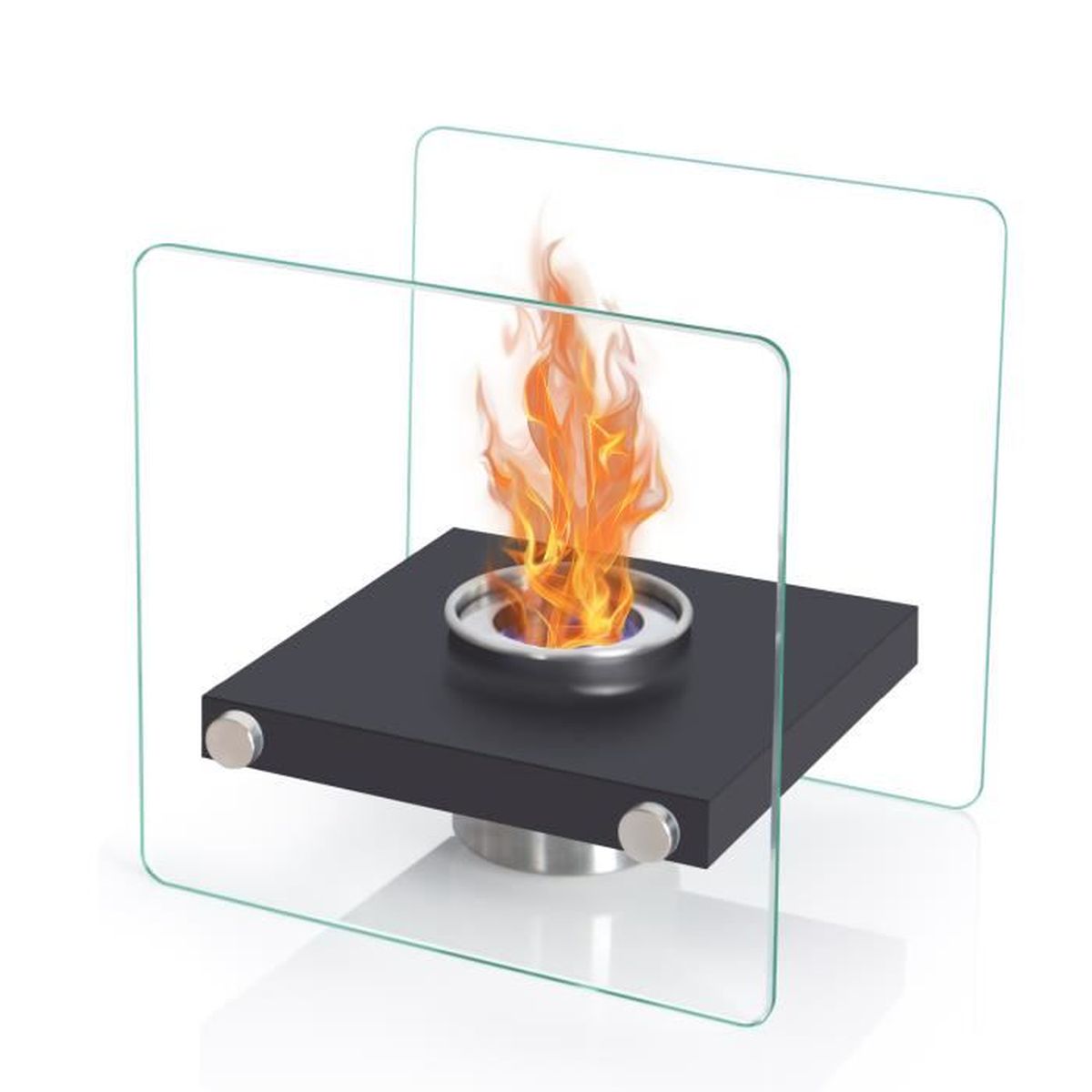 Cheminée de Table, Cheminée au bioéthanol, Portable Feu de Table pour ...