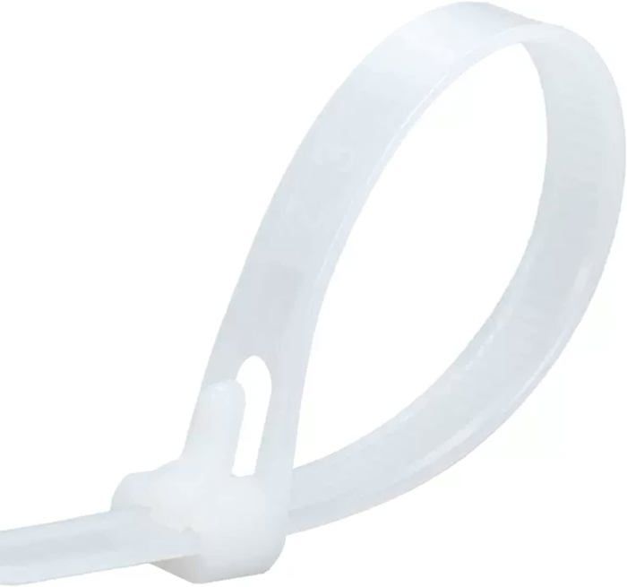 Collier De Serrage Réutilisable En Nylon 300 Mm × 7,6 Mm Attache Câble Plastique Rilsan Serre ...