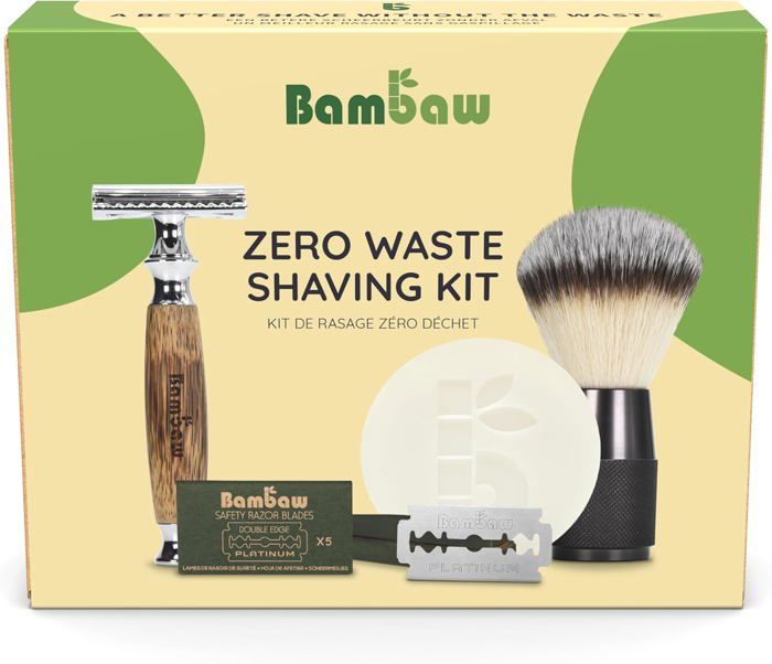 Kit Rasagerasoir De Sureté,15 Lames Rasoir,Blaireau Rasage Synthétique ...