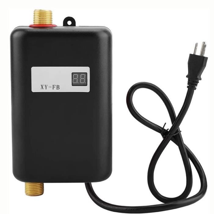Chauffe-eau numérique sans réservoir Xiaomi-Mini - AIHONTAI - Noir - 3800W - LCD - Robinet de ...