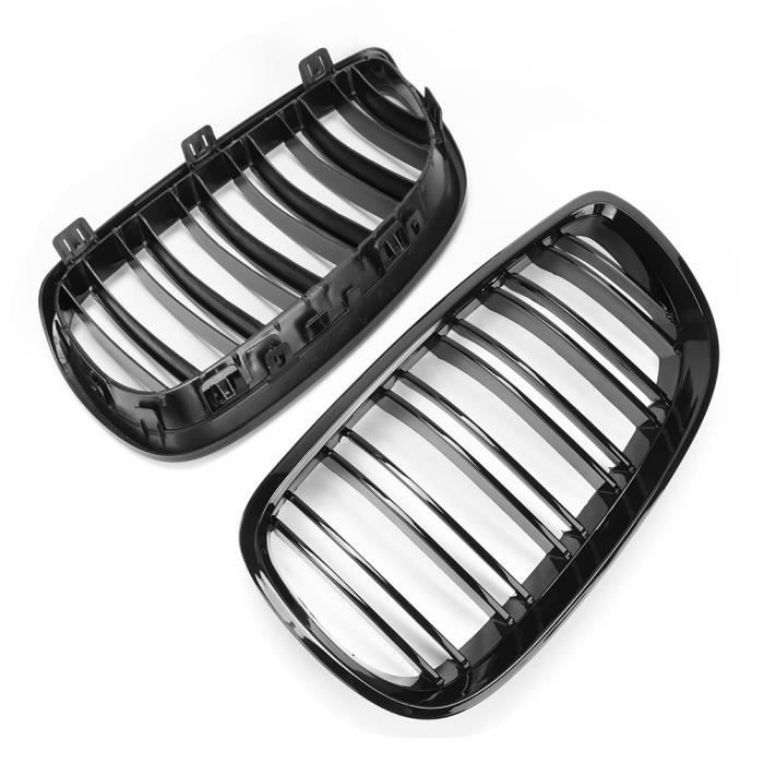 Akozon 51137157278 1 paire de grilles de calandre de voiture noir ...