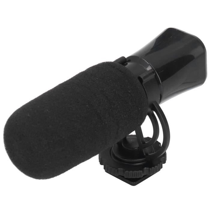 Ashata Microphone d'interview Caméscope professionnel Mic Interview ...