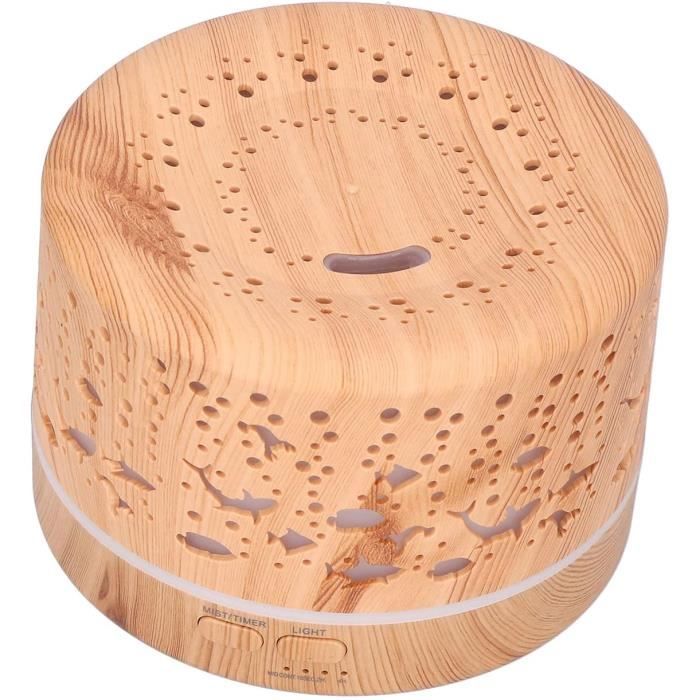 Diffuseur D'Huile D'Aromathérapie 700 Ml, Design Grain De Bois ...