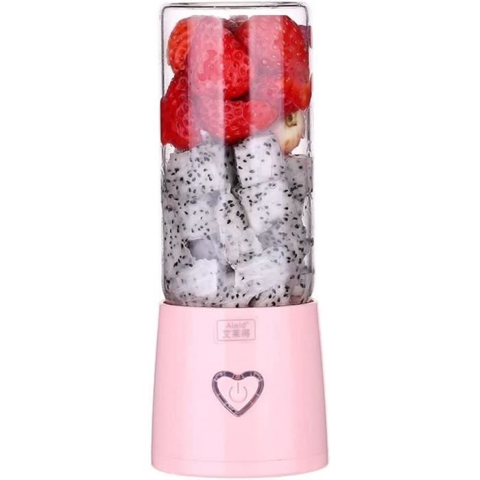 Portable Mixeur des Fruits Rechargeable USB, Mini Blender pour Smoothie ...