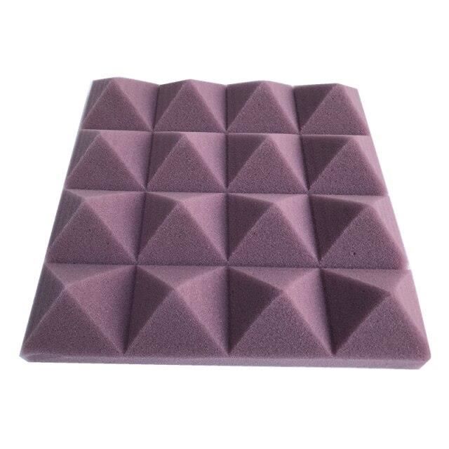 Mousse insonorisante pour Studio, 24 pièces, 250x250x50mm, Absorption ...
