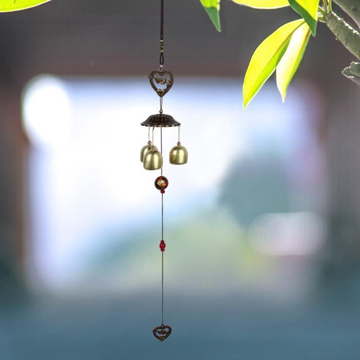 Cikonielf Metal Music Wind , Wind Chimes, Heart Shape for Outdoor Yard ...