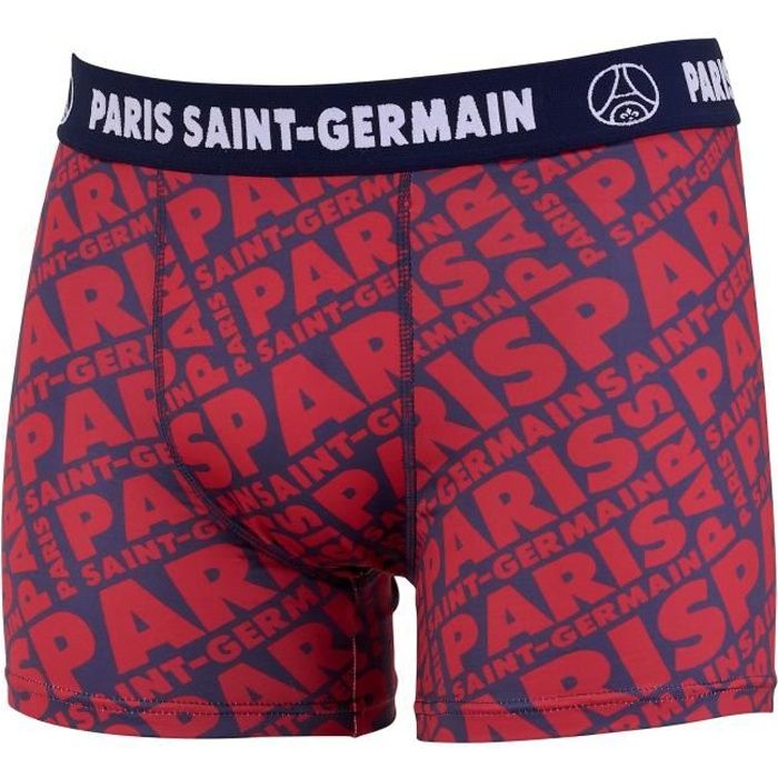 Boxer short PSG - Collection officielle PARIS SAINT GERMAIN - Rouge ...