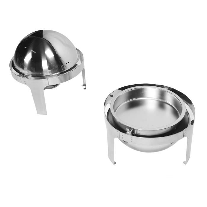 Buffet rond épaissi - Réchauds à déjeuner - Réchauds de maintien - 2 ...