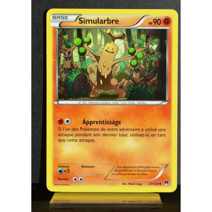 Carte Pokémon 67-122 Simularbre 90 PV XY09 - Rupture Turbo NEUF FR ...