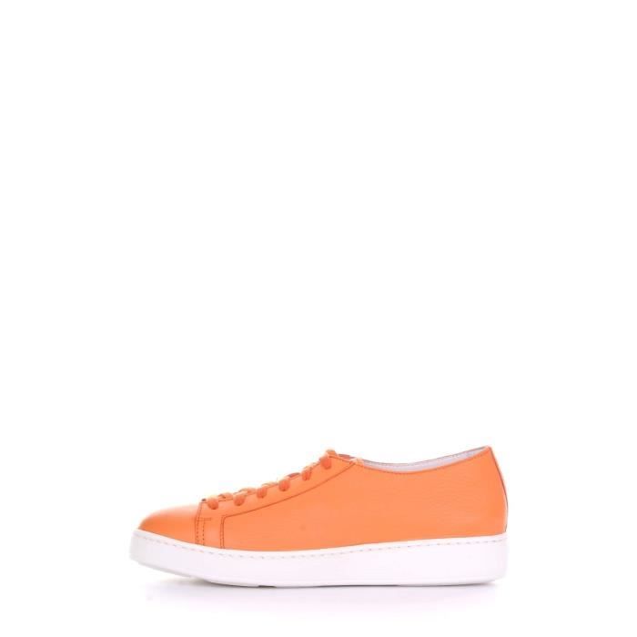 Santoni Sneaker Femme Orange, 38,5 Orange - Cdiscount Chaussures
