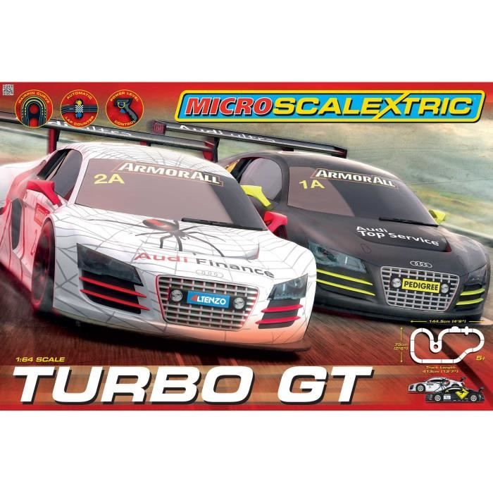 Micro Scalextric Turbo GT. - Cdiscount Jeux - Jouets