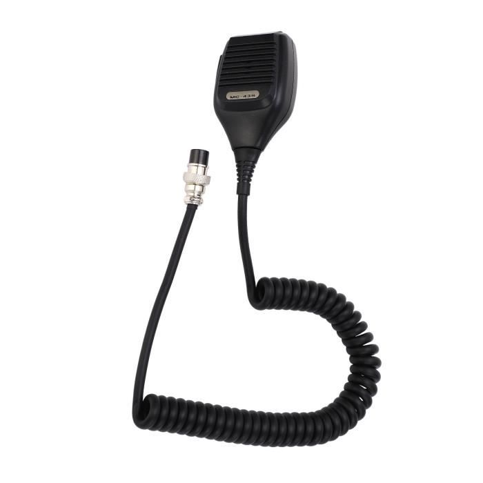 Shipenophy Microphone radio Micro d'épaule haut-parleur microphone ...