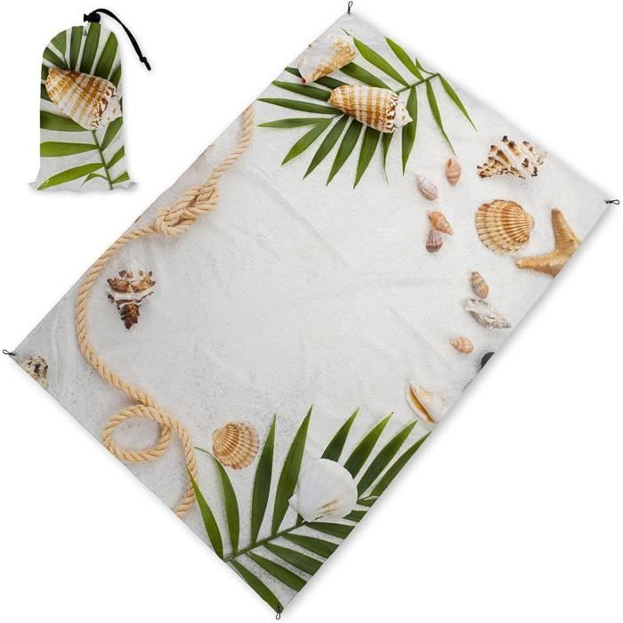 Couverture De Pique-Nique, Tapis De Plage Avec 4 Clous De Fixation ...