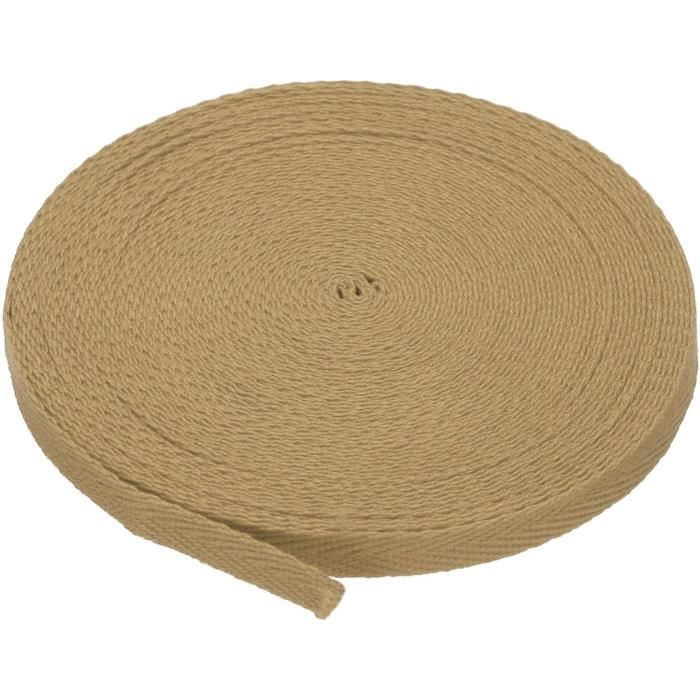 Ruban En Sergé De Coton 6Mm (1-4") 10 Yards Ruban De Biais En Coton 100 ...