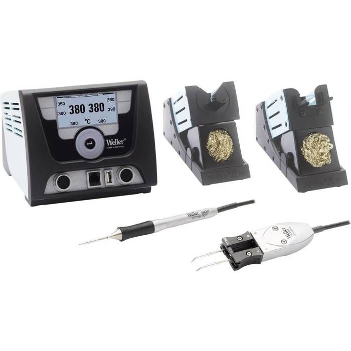 Set station de soudage - WELLER - WX 2021 + WXMP et WXMT - Noir ...