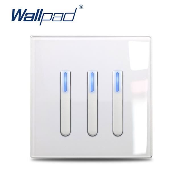 Interrupteur mural,3 Gang-2 Way--interrupteur mural RJ45 CAT6, 1, 2, 3 ...