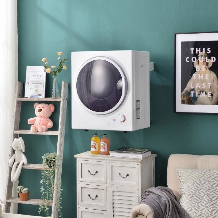 DRIPEX Sèche-linge à évacuation，Mini Sèche，linge à évacuation，2.5 kg ...