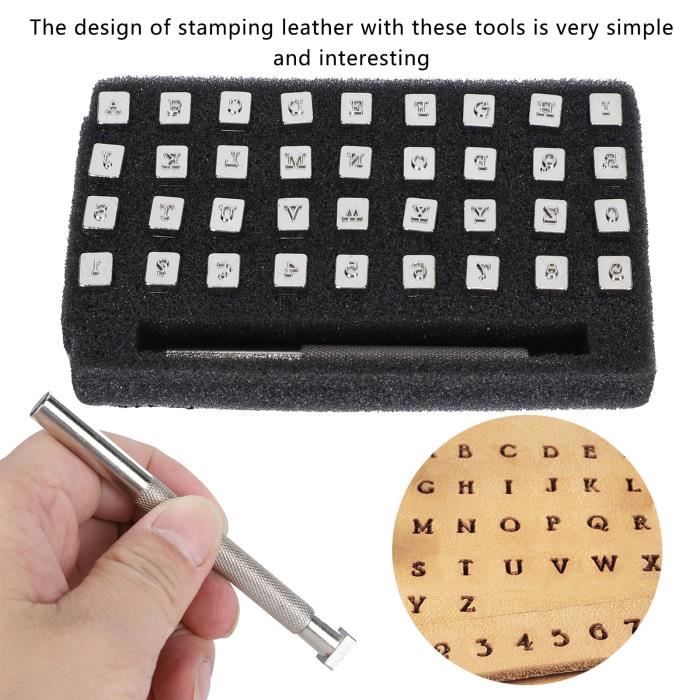 Kit De Motif De Tampon Alphabet Facile à Utiliser Confortable Et Facile ...