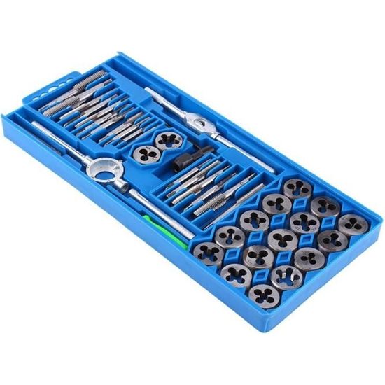 40pcs kit de outils Filière métriques durcis de taraudage et de filetage - Cdiscount Bricolage