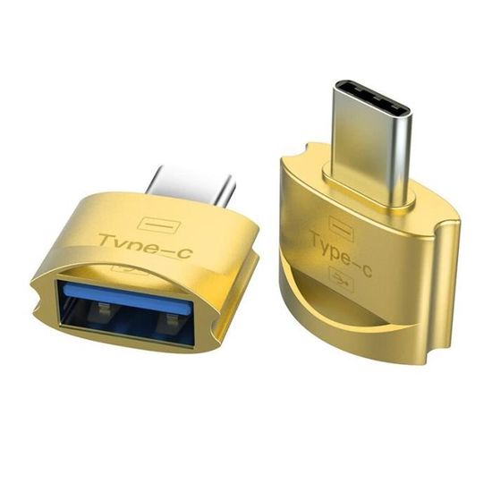 Adaptateur OTG connecteur USBC convertisseur de Type C à USB 3.0 OTG ...