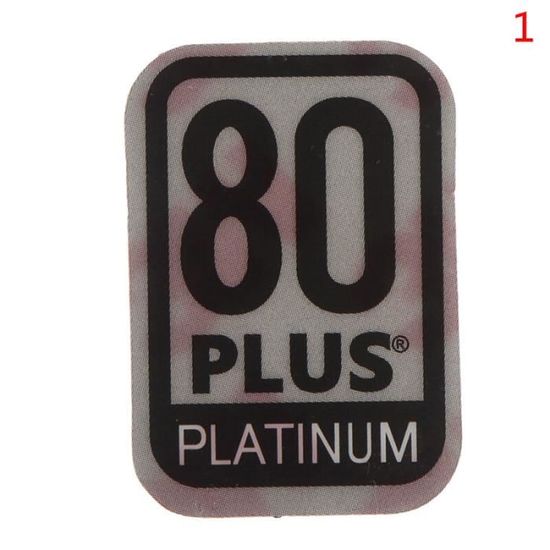 Gommette,Étiquette autocollante pour ventilateur, carte graphique ...