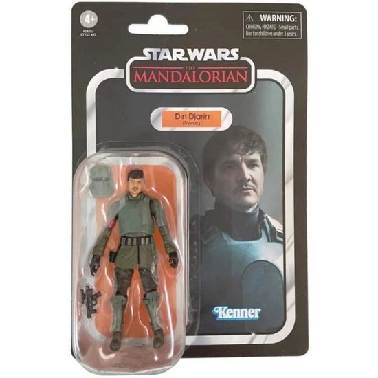 Figurine - Star Wars - Din Djarin Morak - Vintage - 9 cm - Points d ...