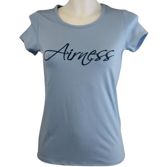 Airness Tee shirt Ivette IVETTE BLEU Bleu - Cdiscount Sport
