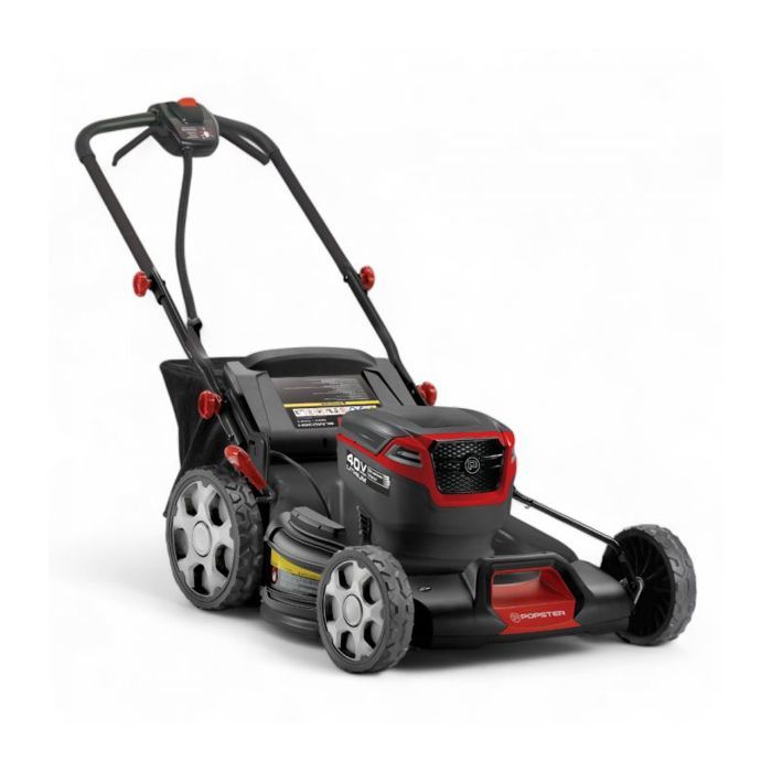 Tondeuse électrique 40V poussée, lame 50 cm, 40 min d'autonomie - POPSTER BLM236H-21 PAC ...