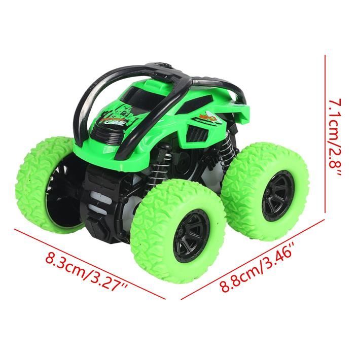 Véhicule tout-terrain inertiel à quatre roues motrices cascadeur modèle ...