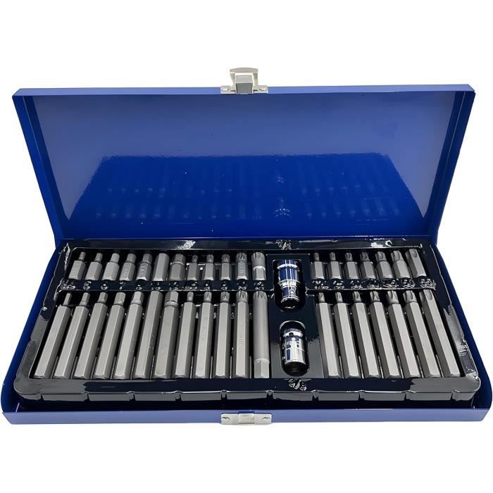 Falon Tech Lot De 42 Embouts Spline, Torx, Hexagonaux (30, 75 Mm) Dans ...
