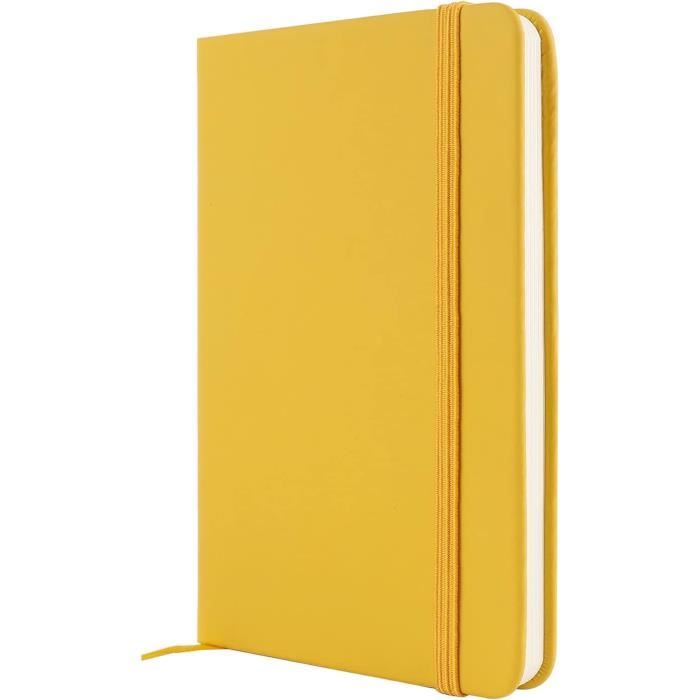 Carnet De Notes A6 - Petit Format A6 Carnet De Notes 160 Pages - Jaune ...