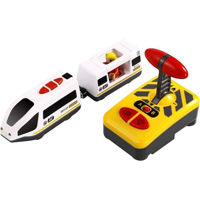 Train électrique - Jouet d'action - Locomotive télécommandée - Moteur ...