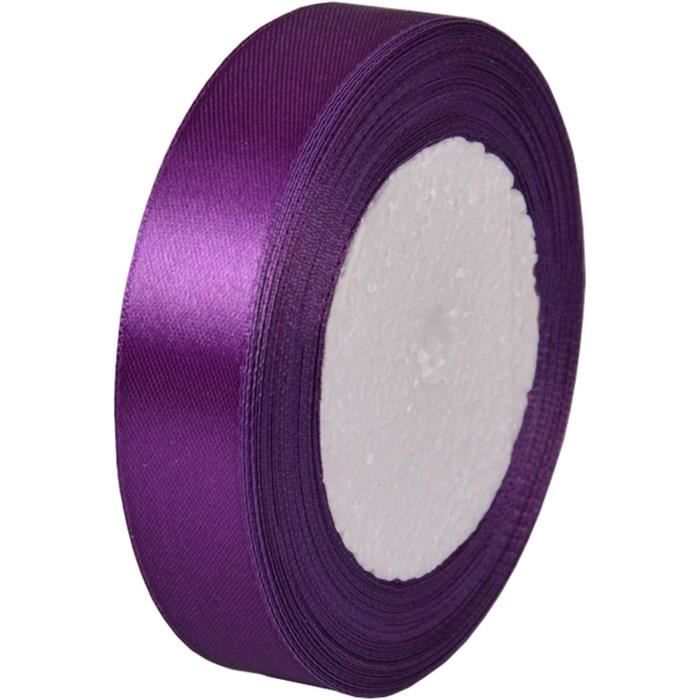 Ruban De Satin Violet 20 Mm X 22 M - Pour Travaux Manuels, Couture ...