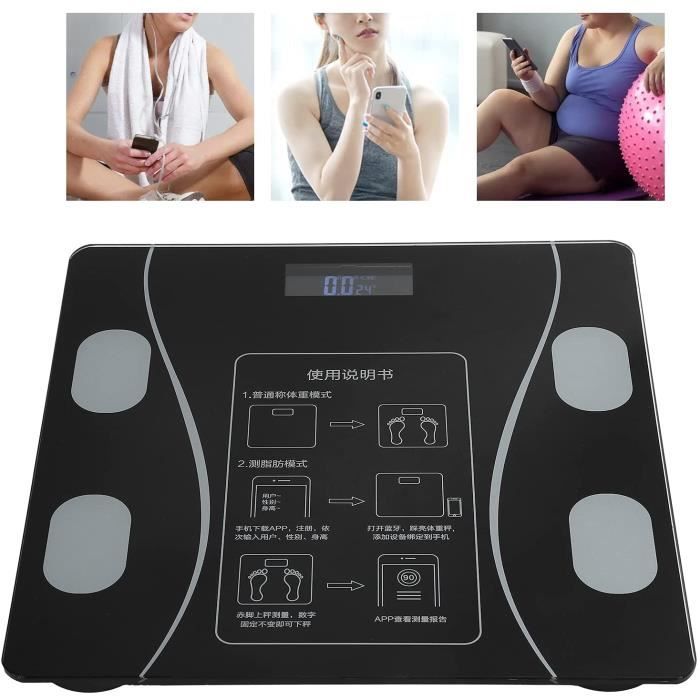 Balances pour Poids Corporel Salle de Bain Balance de Poids Numérique ...