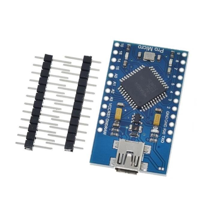 Evier cuisine,MINI USB Pro Micro pour Arduino, Module 5V-16MHz 3.3V ...