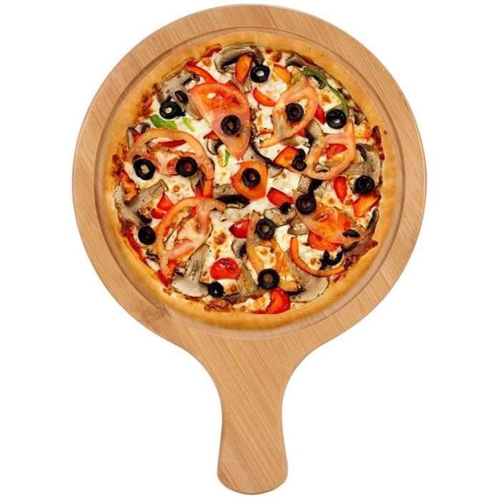 Planche pizza en bois palette plucher en bambou de haute qualit outils ...