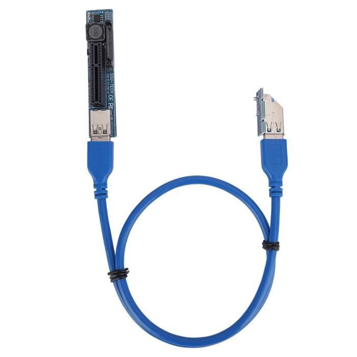 Lek Câble Dextension De Carte Mère Interface Pci E X1 Transfert Pci